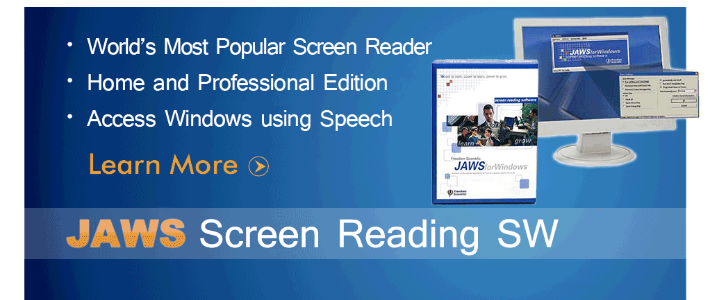 Jaws Screen Reader